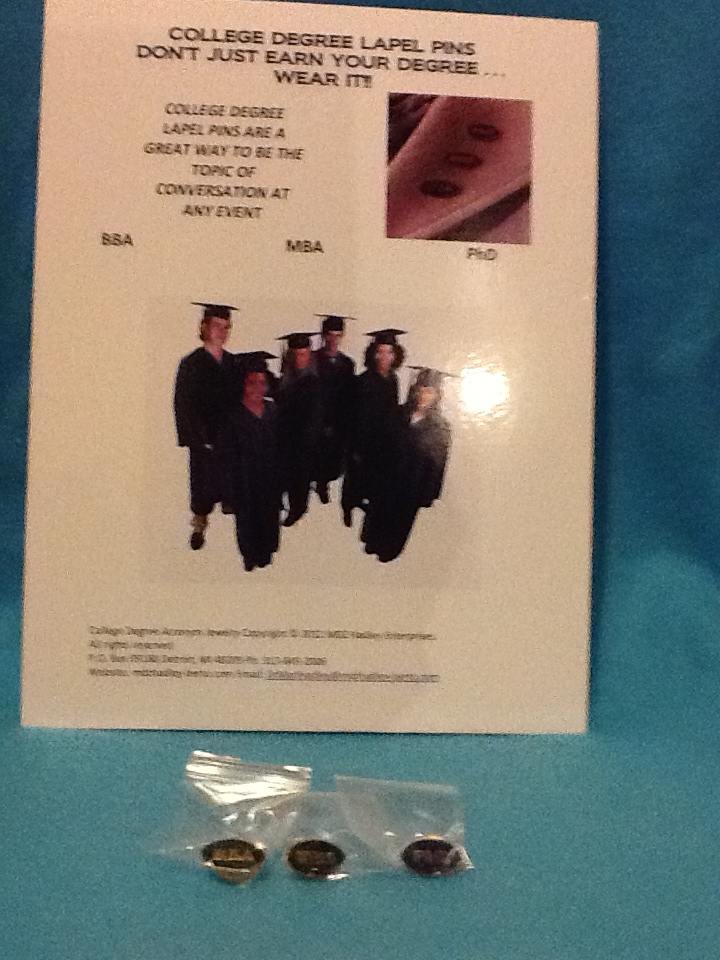 My Business - College Lapel Pins